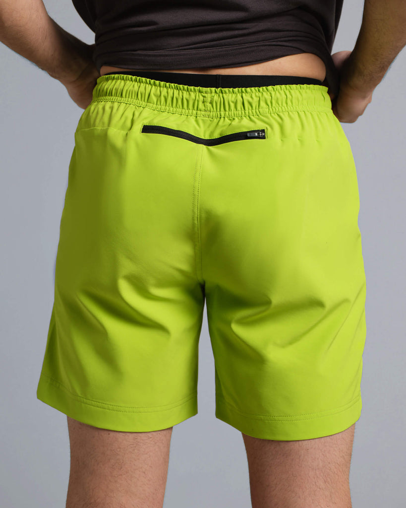 4AM Club Training Shorts in Lime | MUNICIPAL & MUNICIPAL Canada