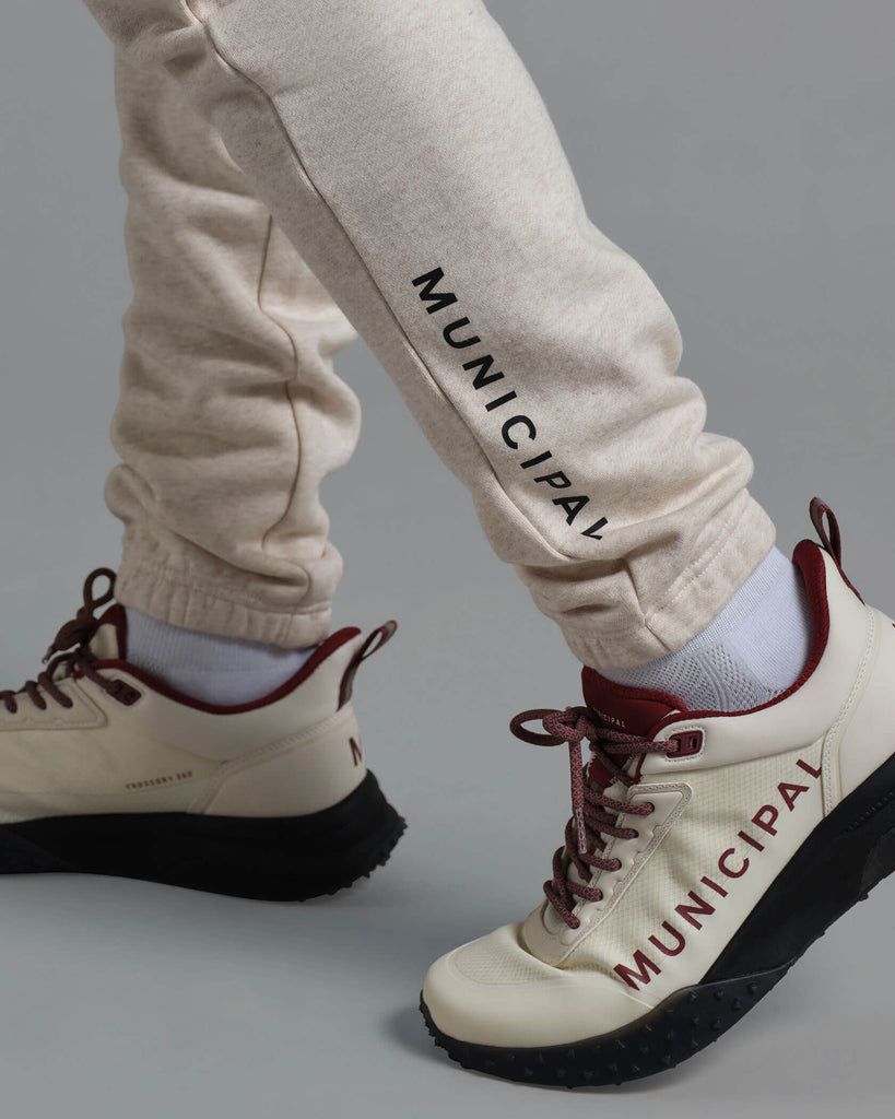 Gameday Sweatpants in Stone Heather / Black | MUNICIPAL & MUNICIPAL Canada